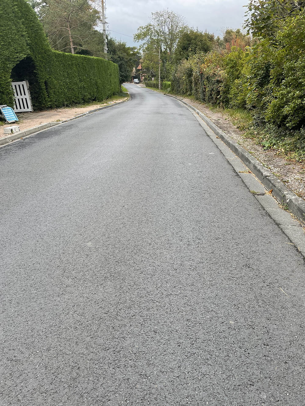 Renforcement de la RD163 - Réparation de la couche de roulement ...